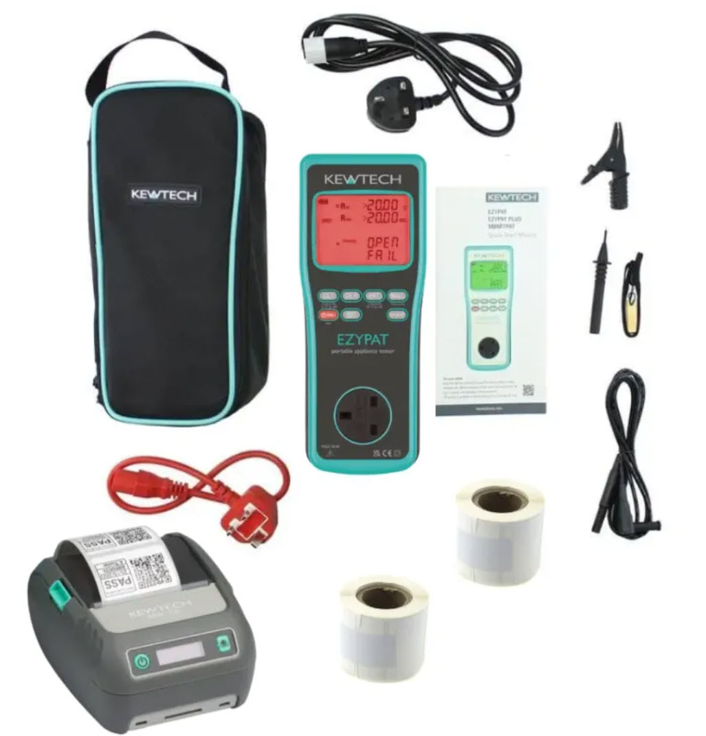 Kewtech SMARTPAT Pro PAT Testing Kit | PAT Training Now